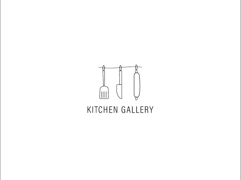 Logo design for a Kitchen gallery company by Ryght Source on Dribbble