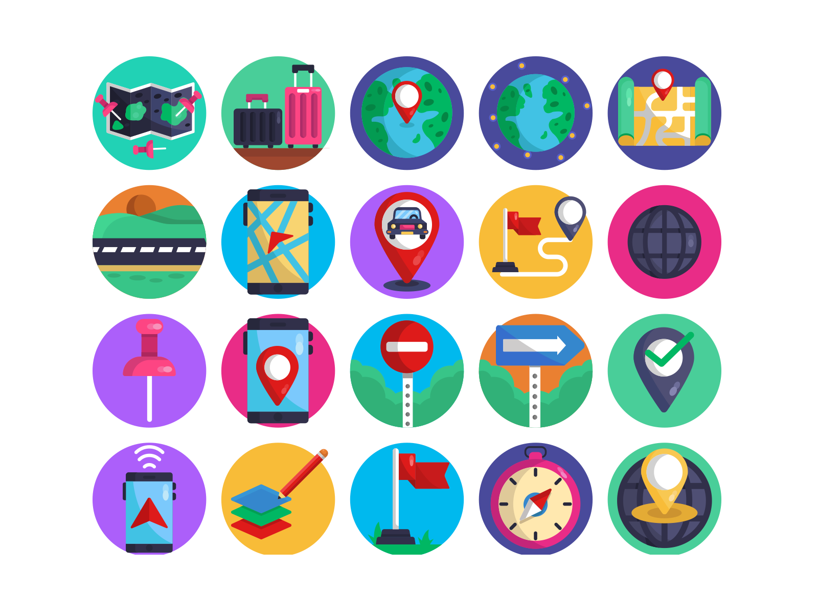 Orientation Icons by Dighital on Dribbble