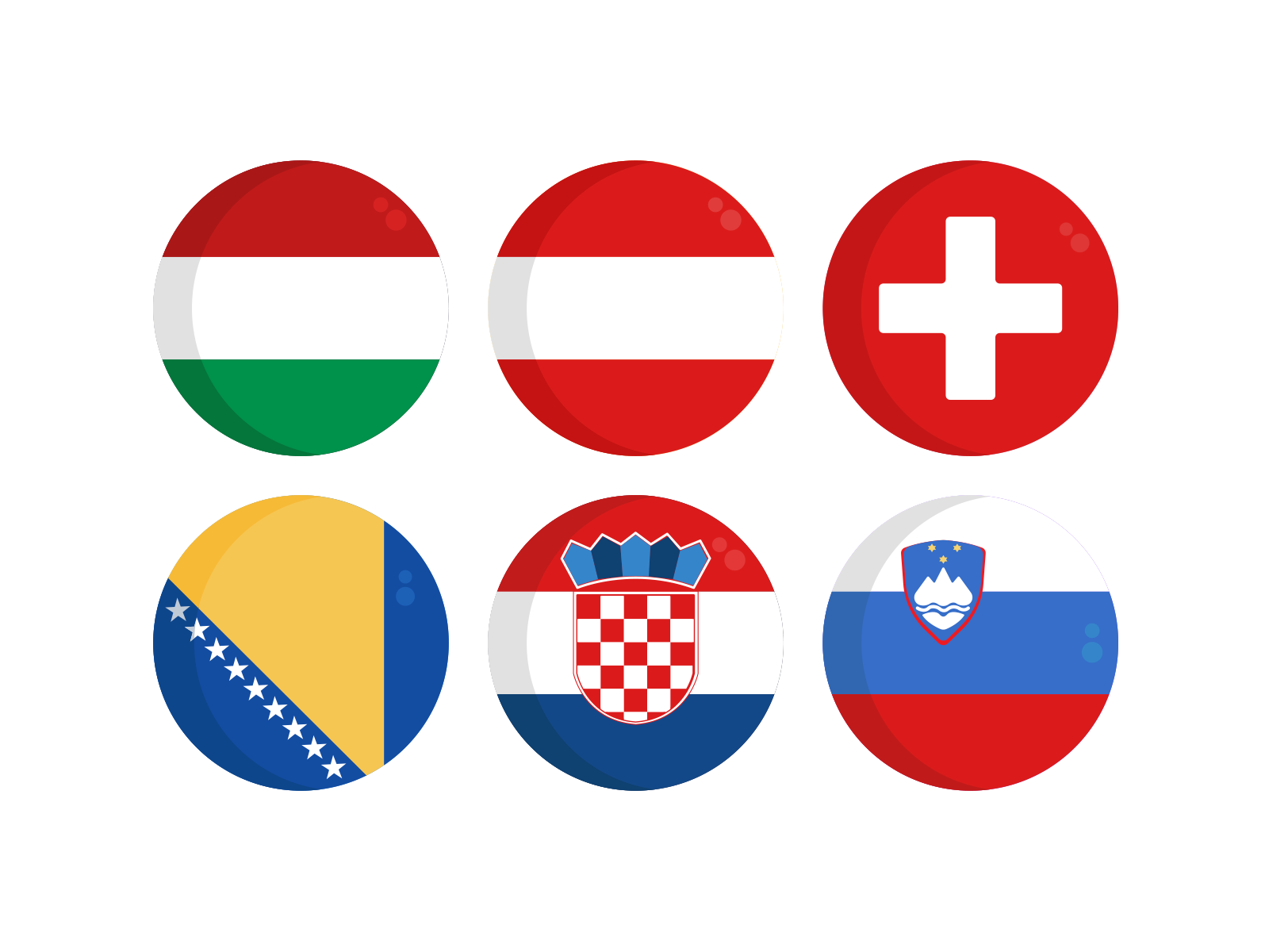 Country Flags Icons by Dighital on Dribbble