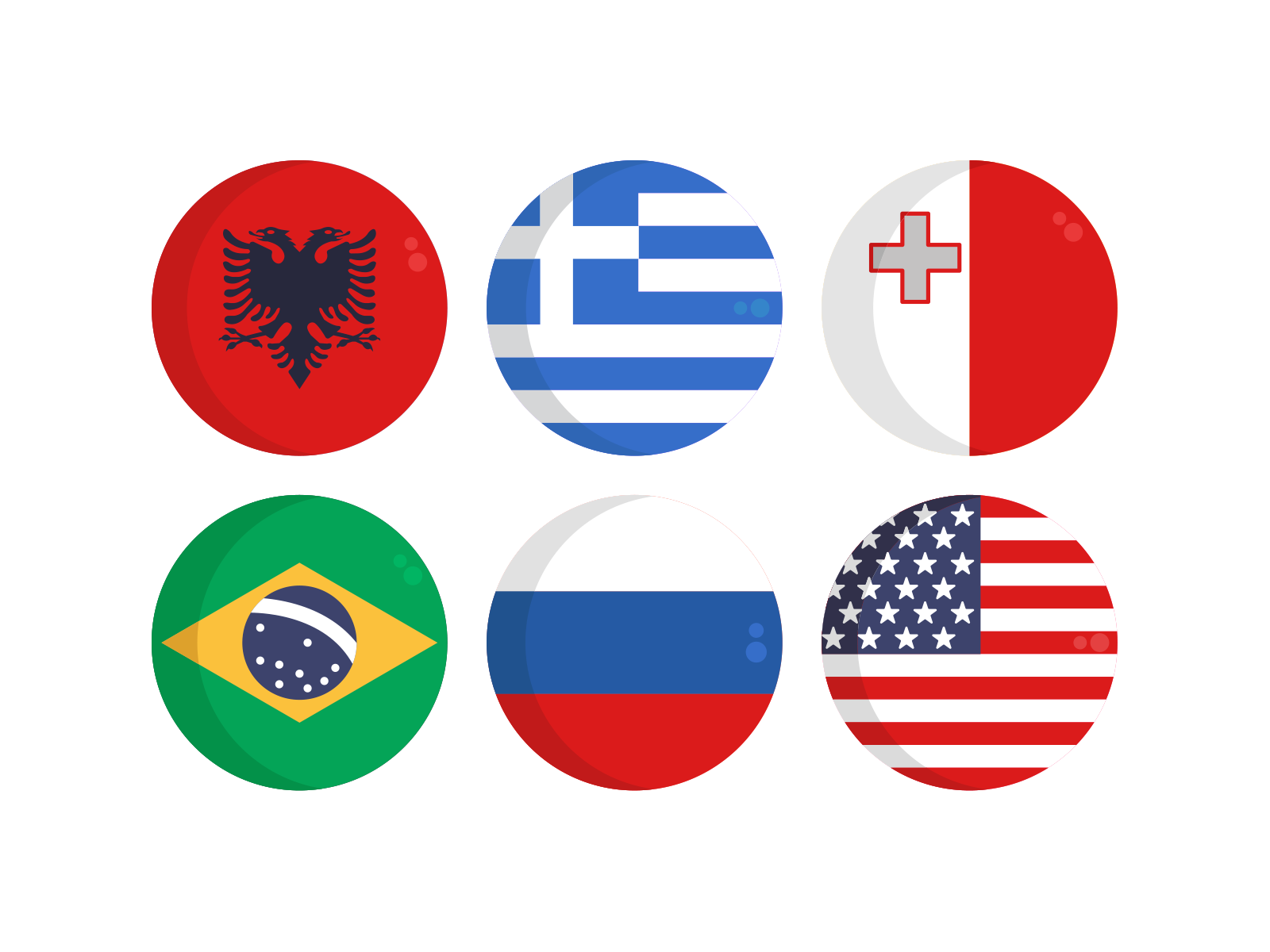 Country Flags Icons by Dighital on Dribbble