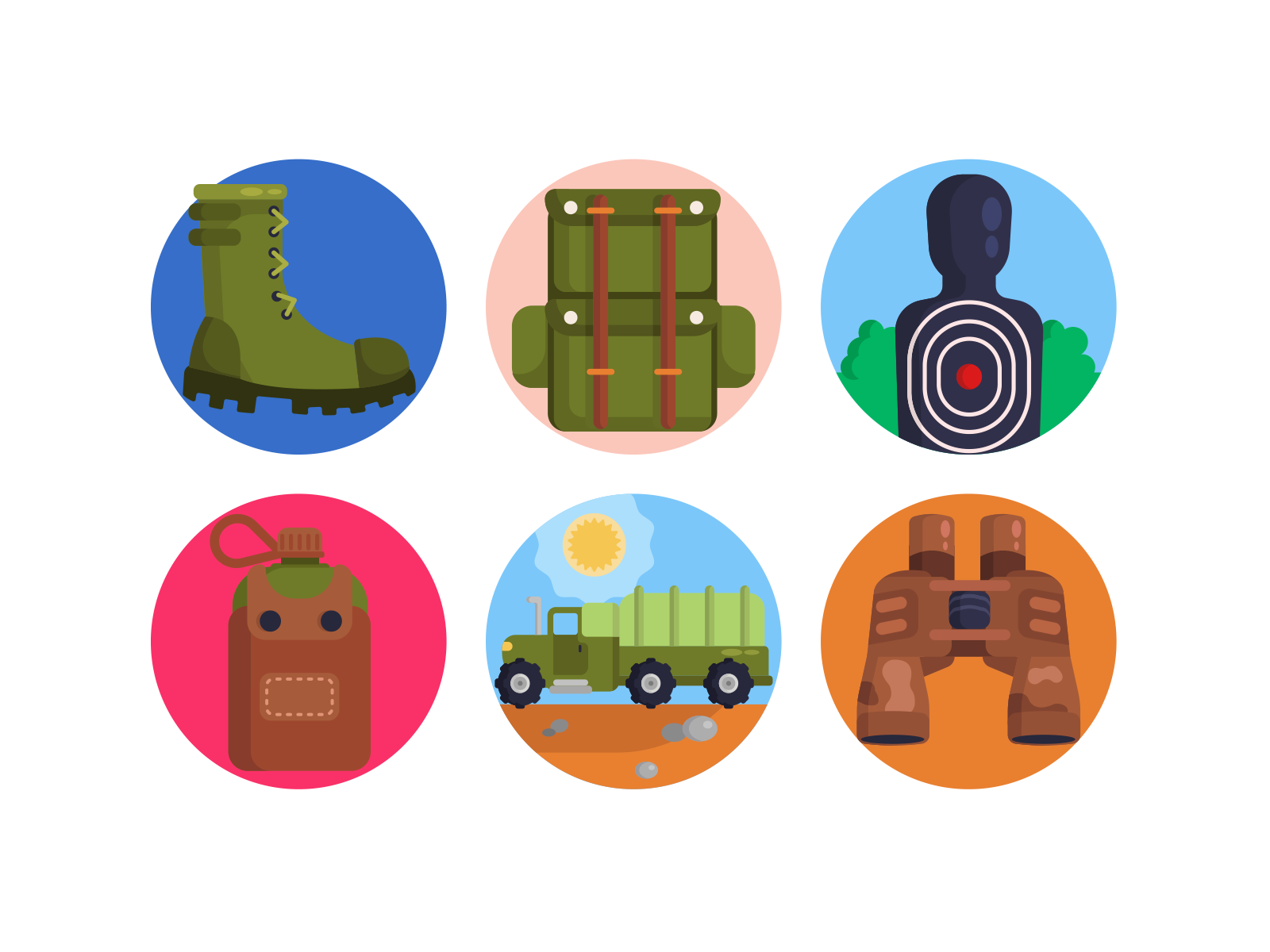 Army Icons by Dighital on Dribbble