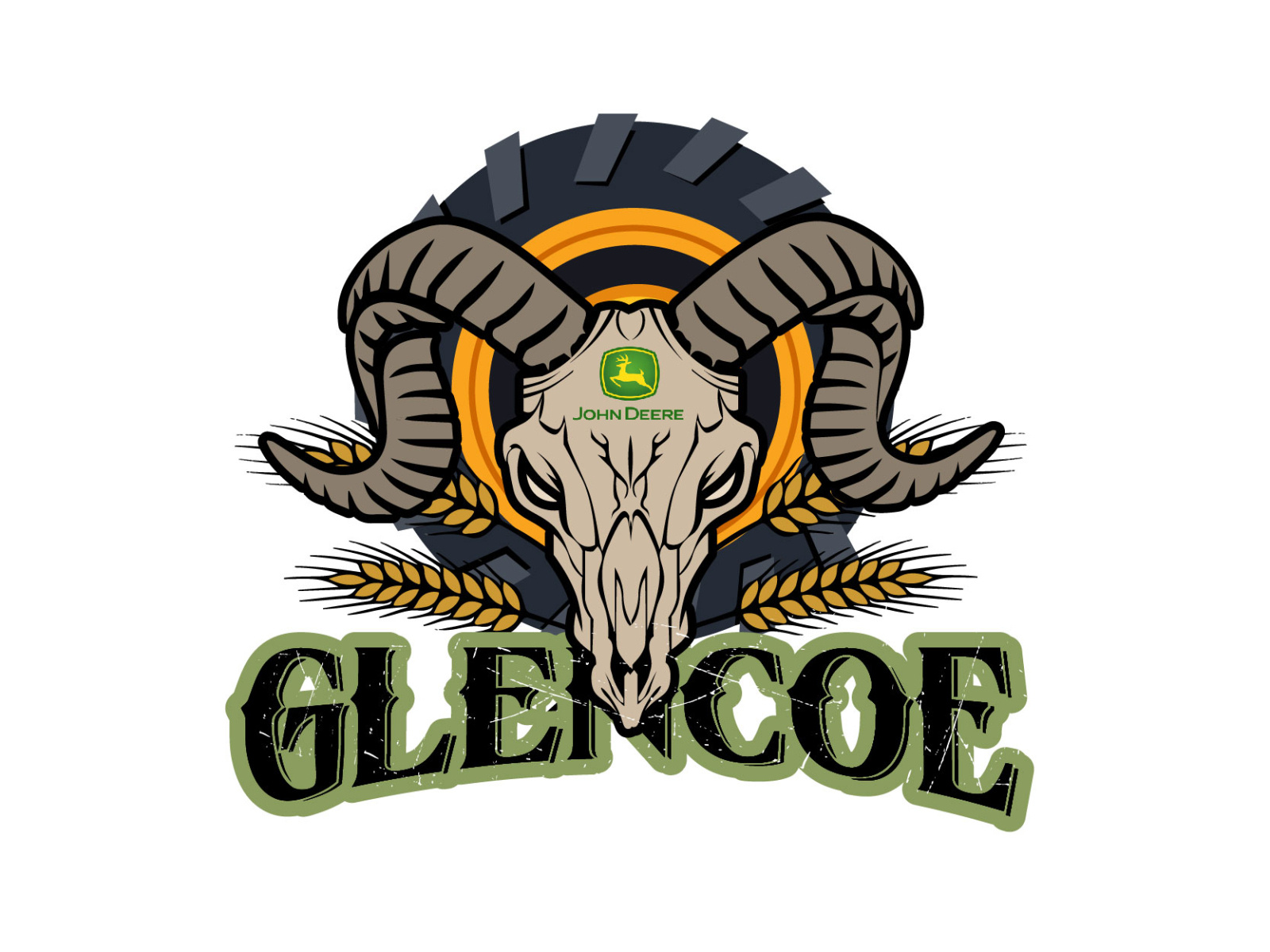 Glencoe Logo Design by myart on Dribbble