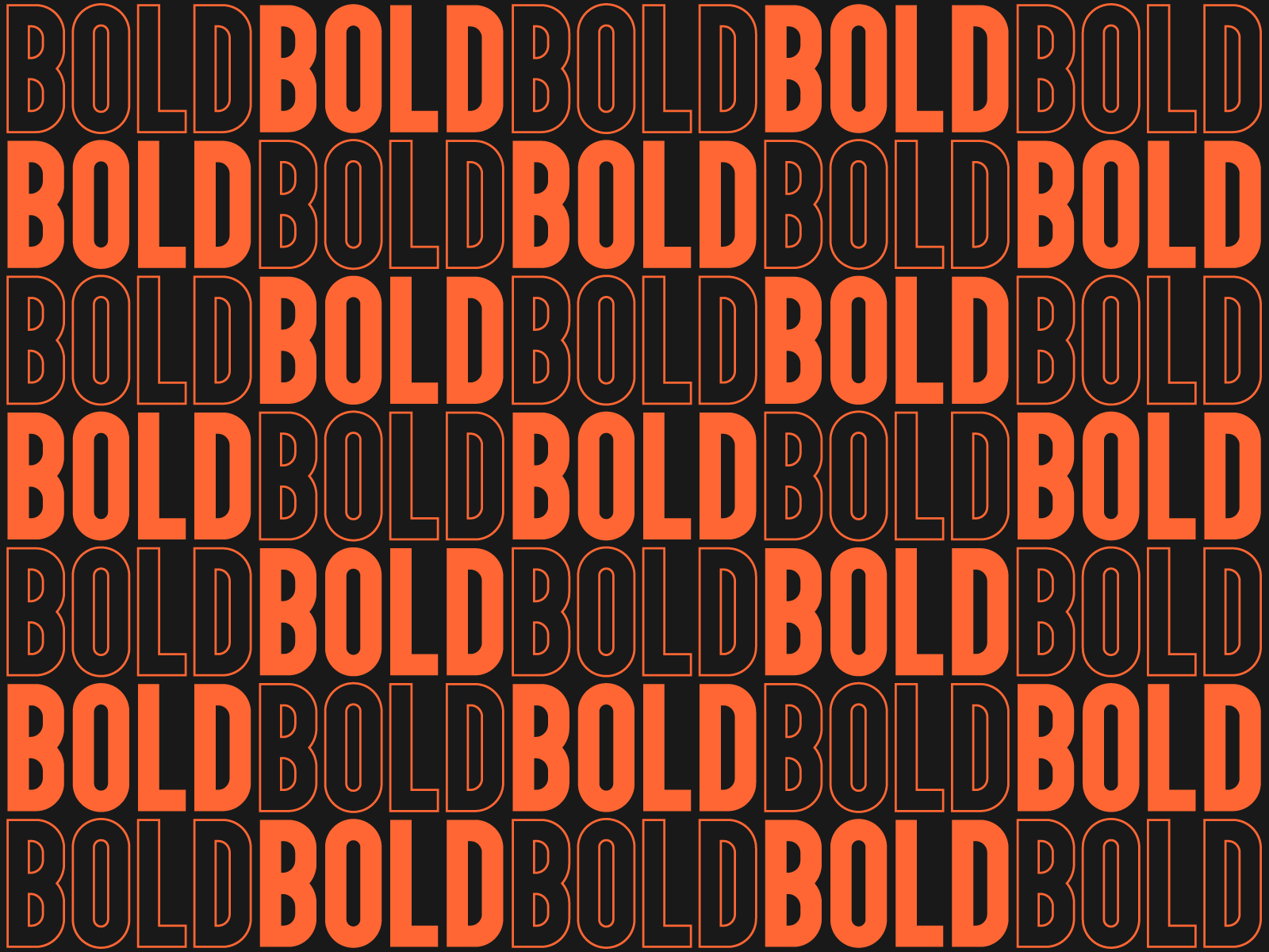 FrederickSans Bold Display Font by Brandon Frederickson on Dribbble