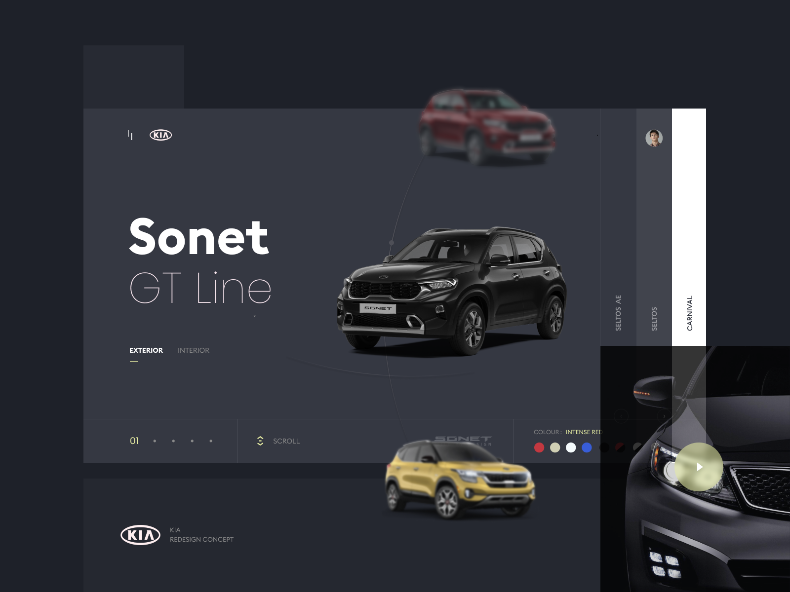 Interactive Kia Website by Dhipu Mathew for Hogoco® | Studio - hi ...
