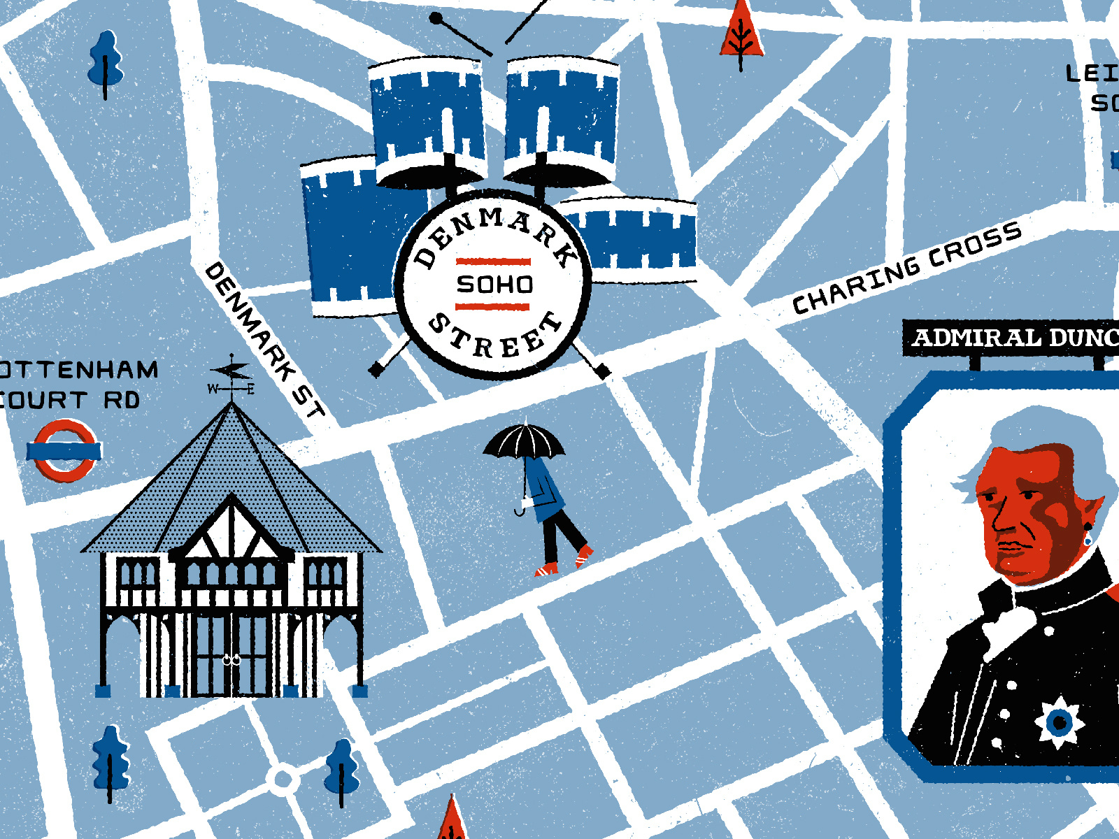Soho Map Shot 2 by Stuart Hill on Dribbble