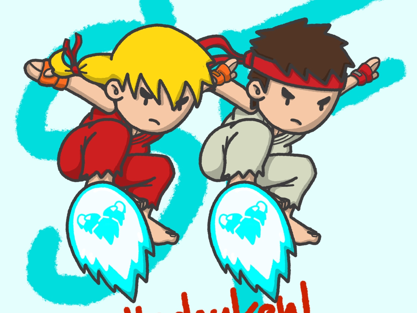 Hadouken! by Blake on Dribbble