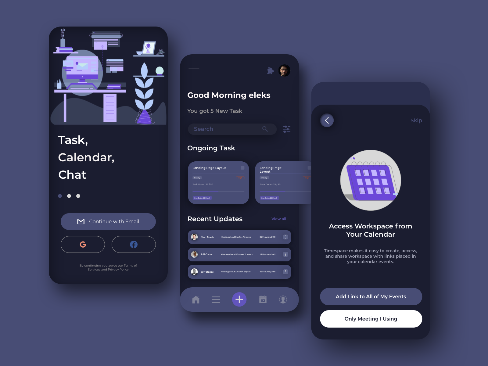 Time Management App Designs by Saurabh Sharma on Dribbble