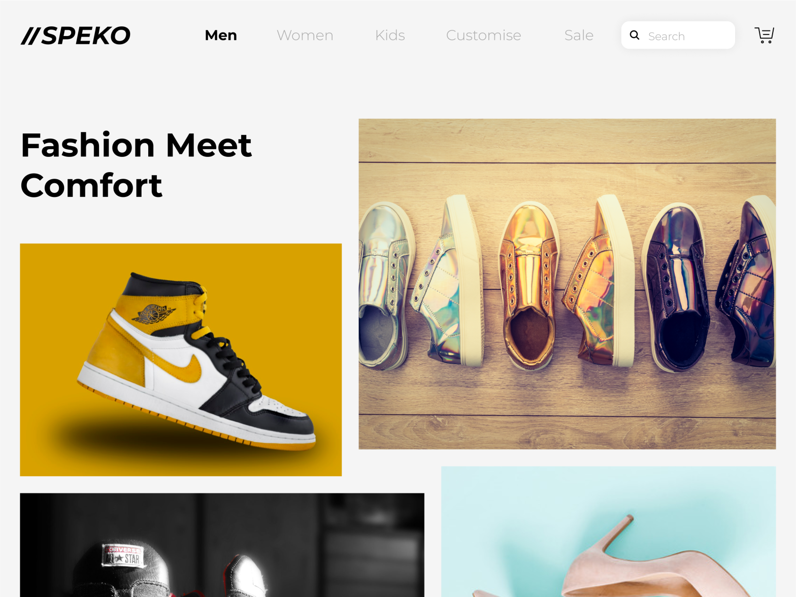 Shoe Shopping Website Designs by Saurabh Sharma on Dribbble