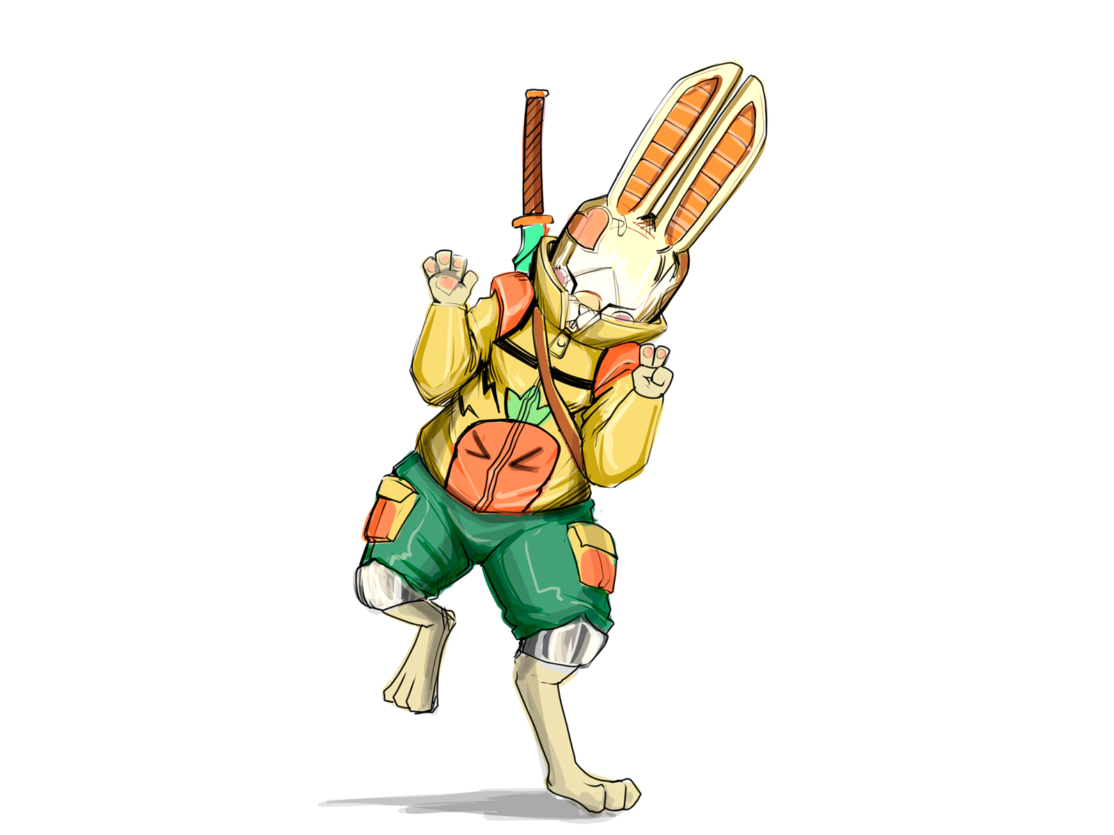 Kyochi Redesign Character by Melchor Reyes on Dribbble