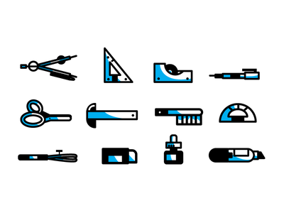 Drafting Icons by Michael Norris - Dribbble