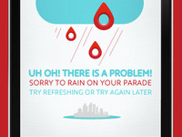 Fail Screen by Justin Bell on Dribbble