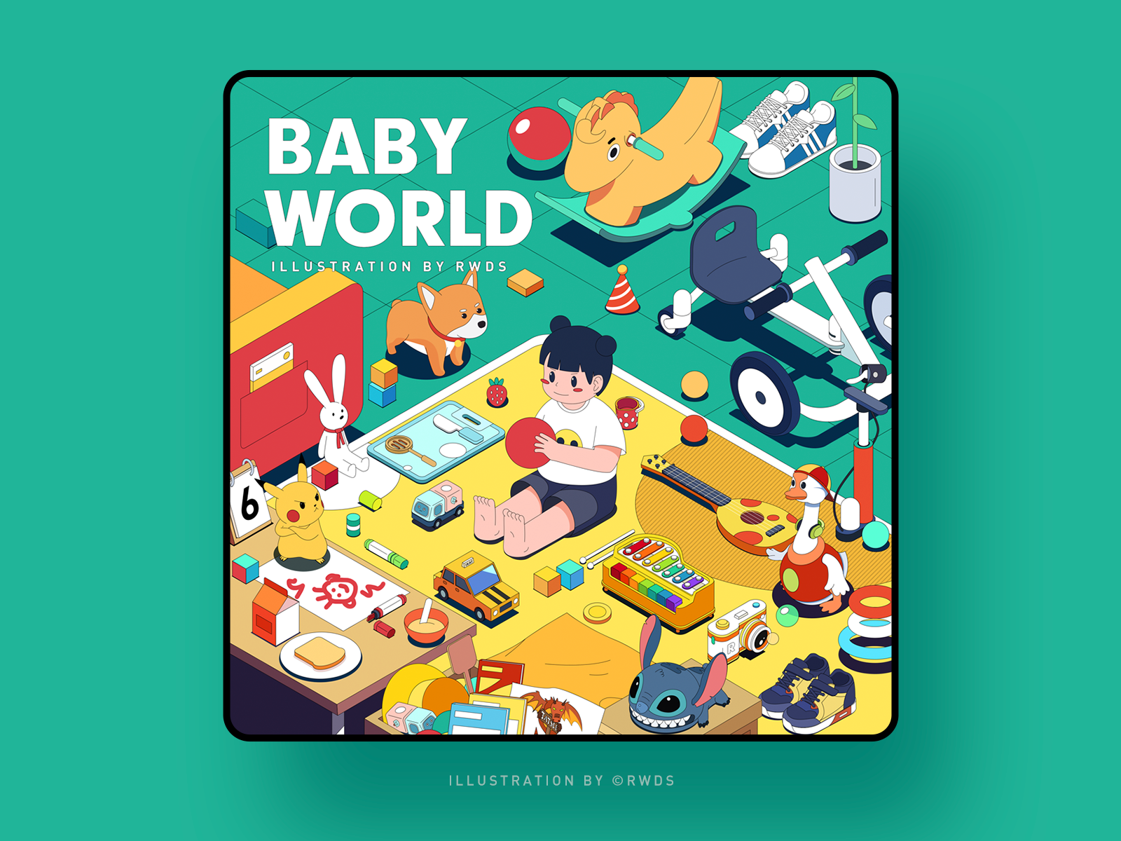 baby world by Rw Studio on Dribbble