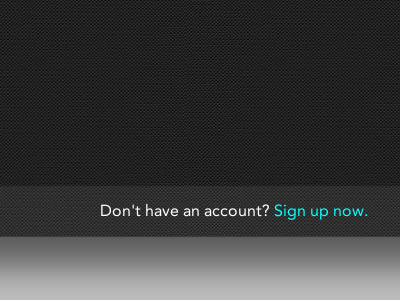 Sign up now. by Scott Gledhill on Dribbble