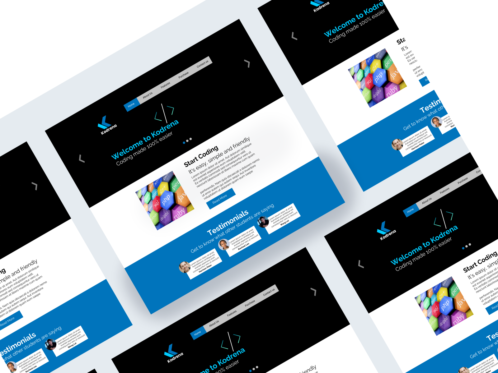 Kodrena Landing Page UI UX By Emeka Chidiebube Daniel On Dribbble kodrena-landing-page-ui-ux-by-emeka-chidiebube-daniel-on-dribbble