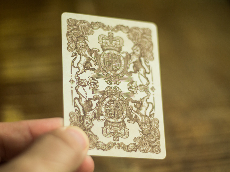British Crown, Back design for playing cards by Jackson Robinson on ...