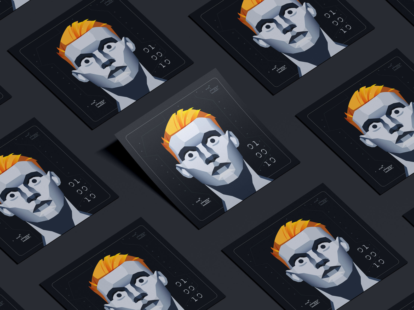 Human Portrait by AS-BEEN DESIGN on Dribbble