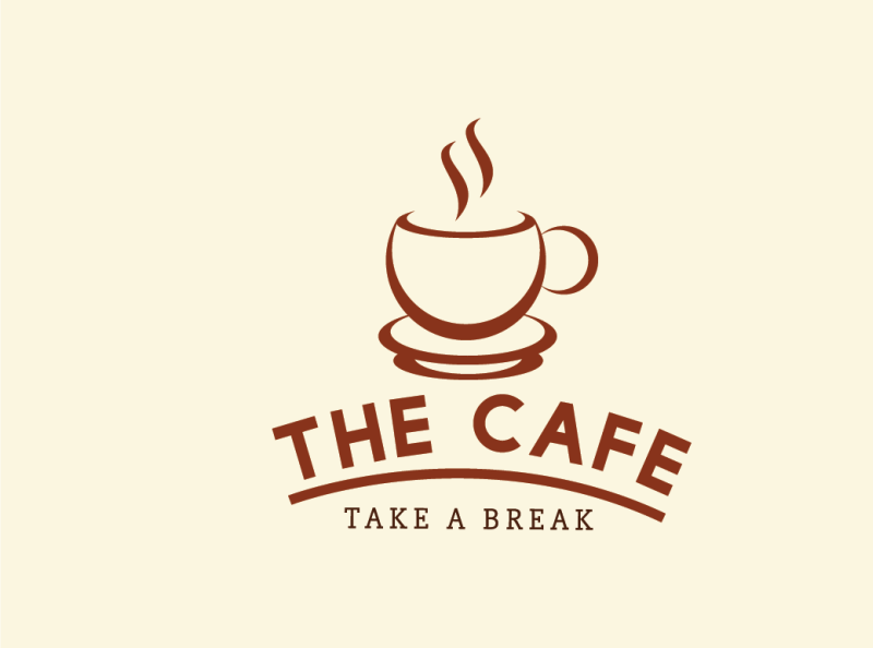 Cafe Logo Design by Neofox on Dribbble