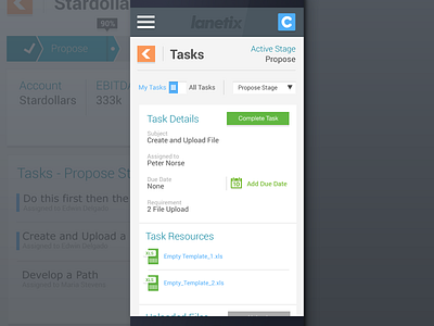 Tasks Details Screen by Edwin "Kay" Delgado on Dribbble