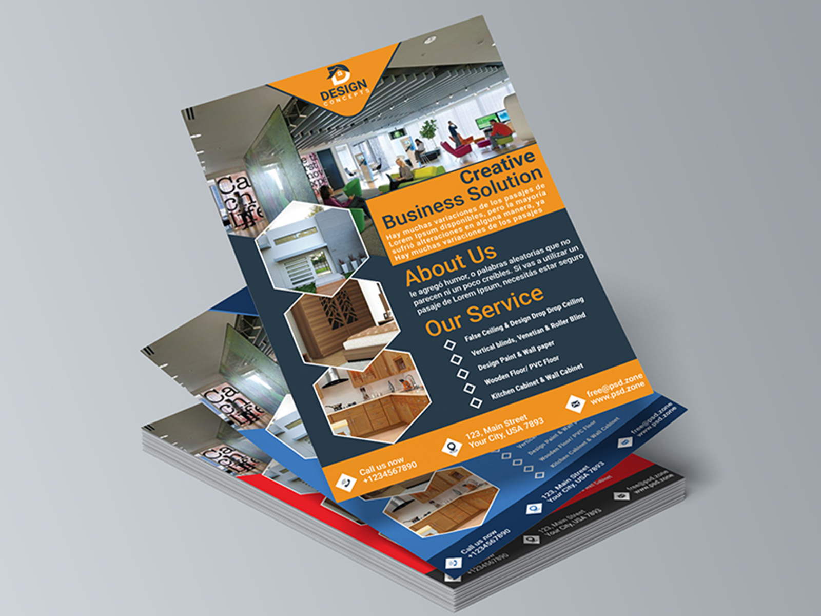 My Latest Project Professional Flyer Design by Azom Ali on Dribbble