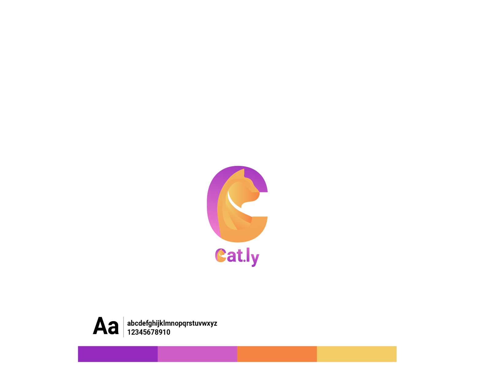 cat - logo design by Rahat Hossain on Dribbble