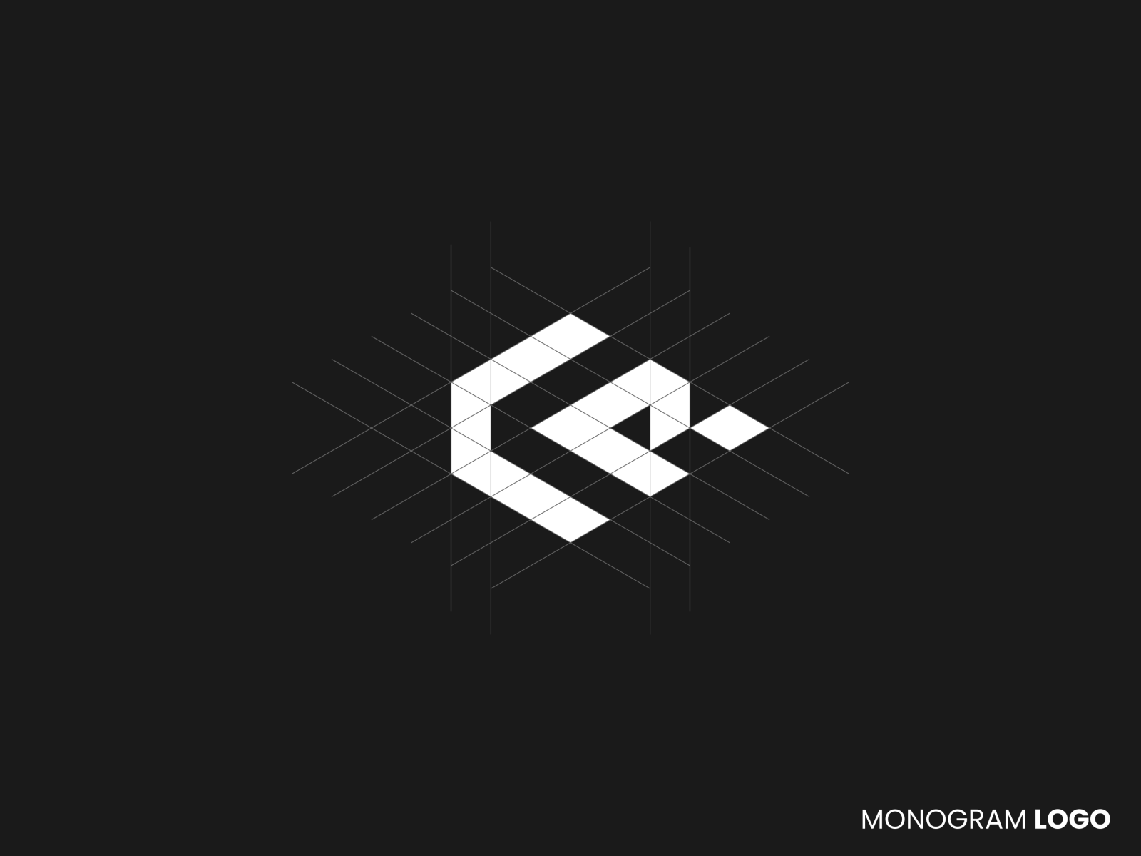 CR Monogram Logo by GraphicSujit on Dribbble