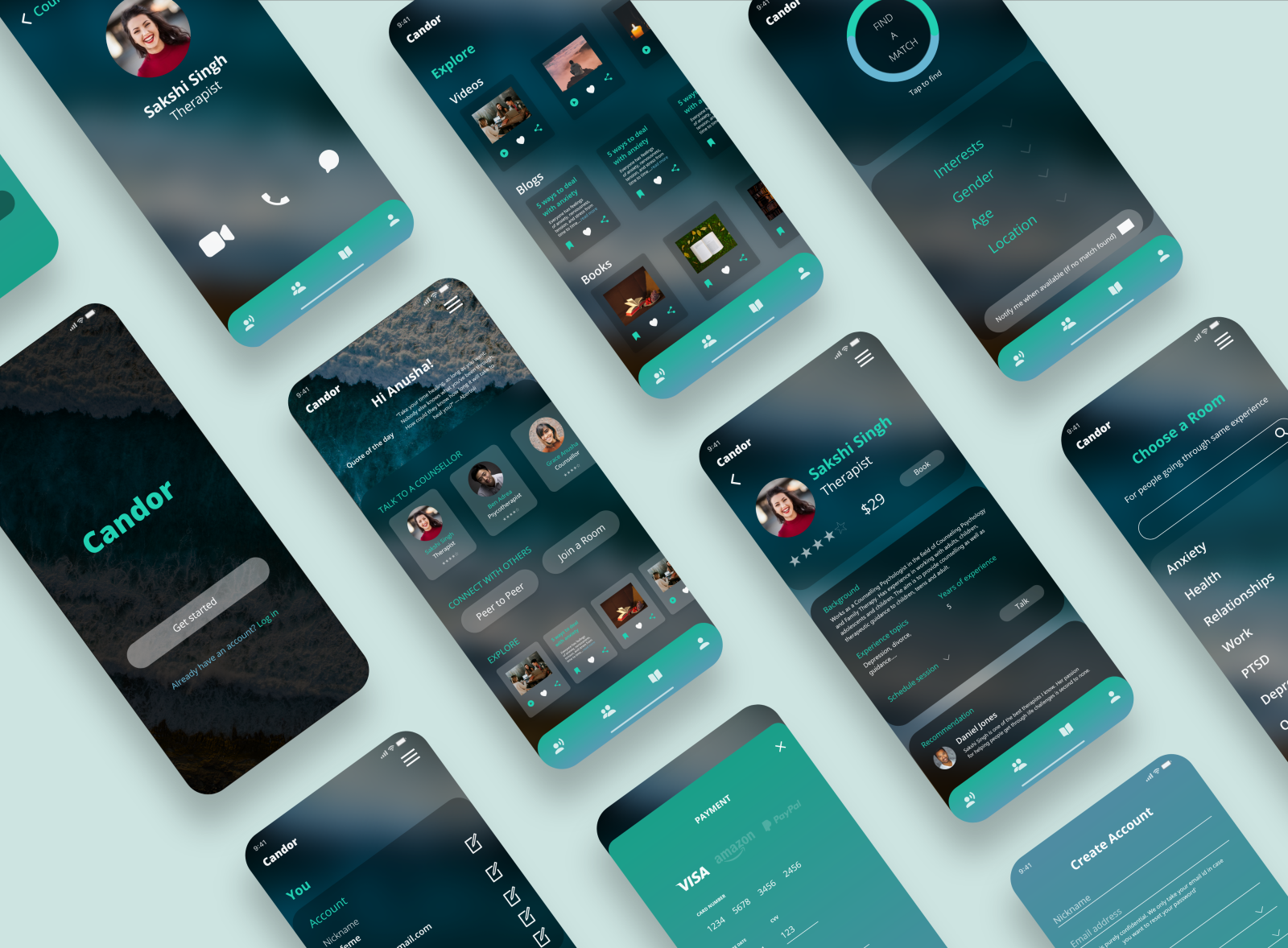 Candor (Mental Health App) by Ridwan Maruf on Dribbble