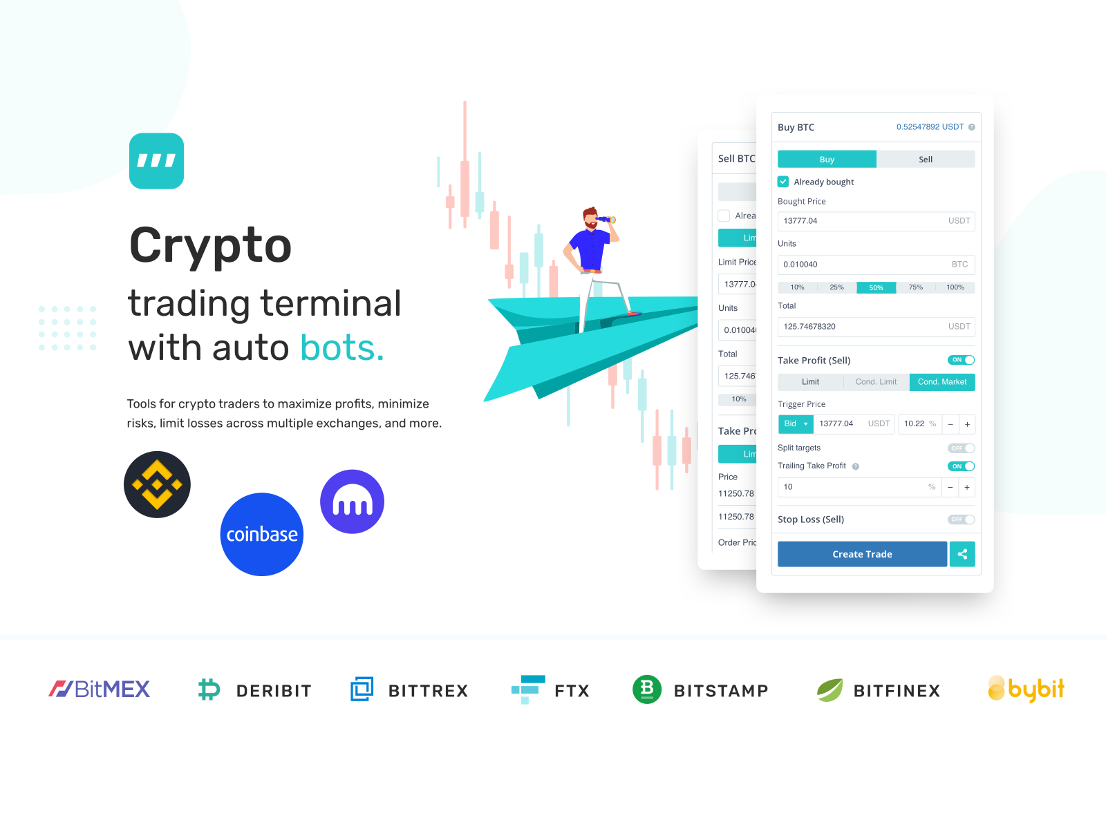 Trading exchange by Galina Zhilyakova on Dribbble