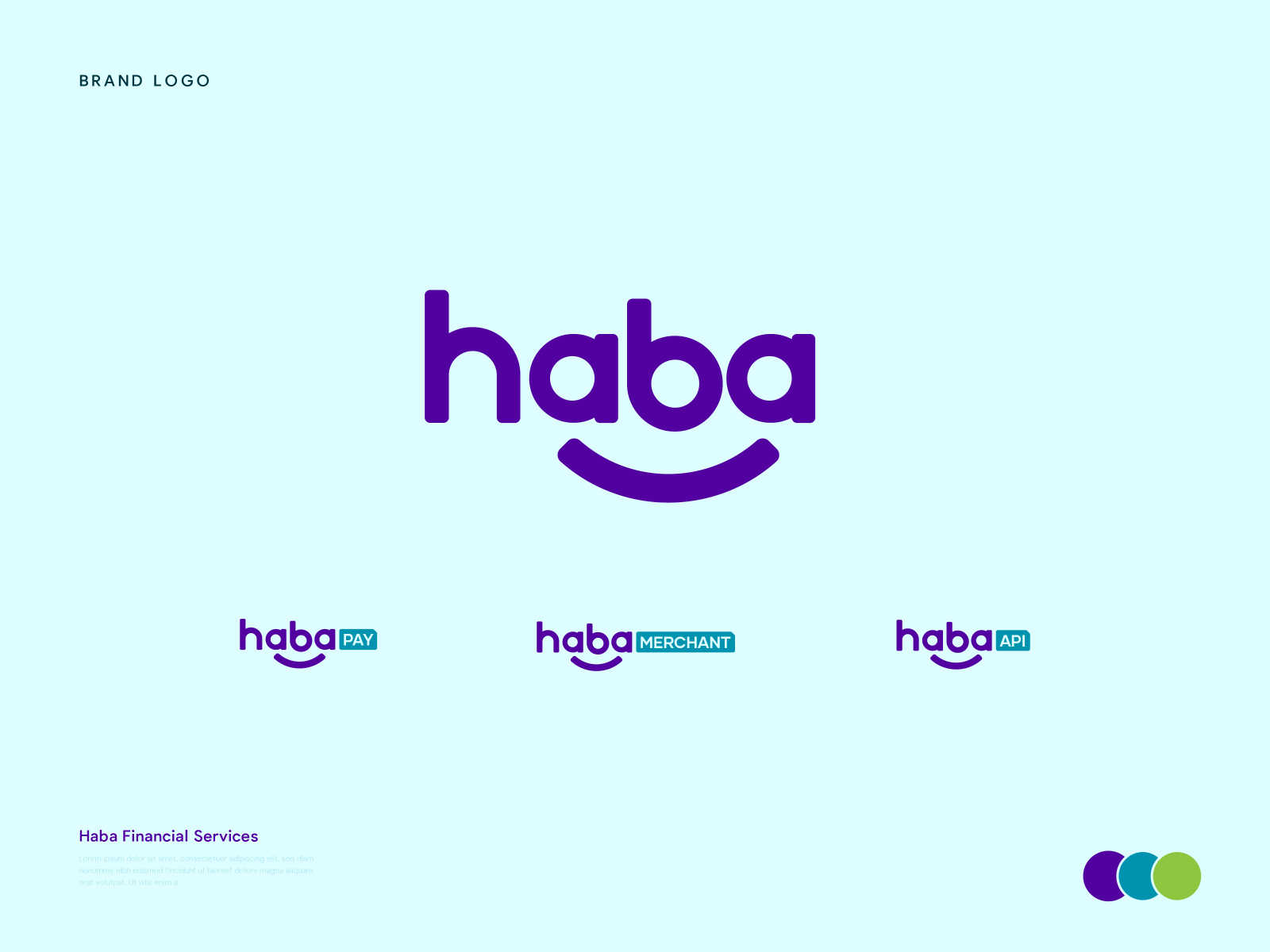 Haba | Finance Logo by Mykal Kiruthi on Dribbble