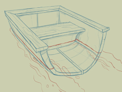 Broken Row Boat by Vance Reeser on Dribbble