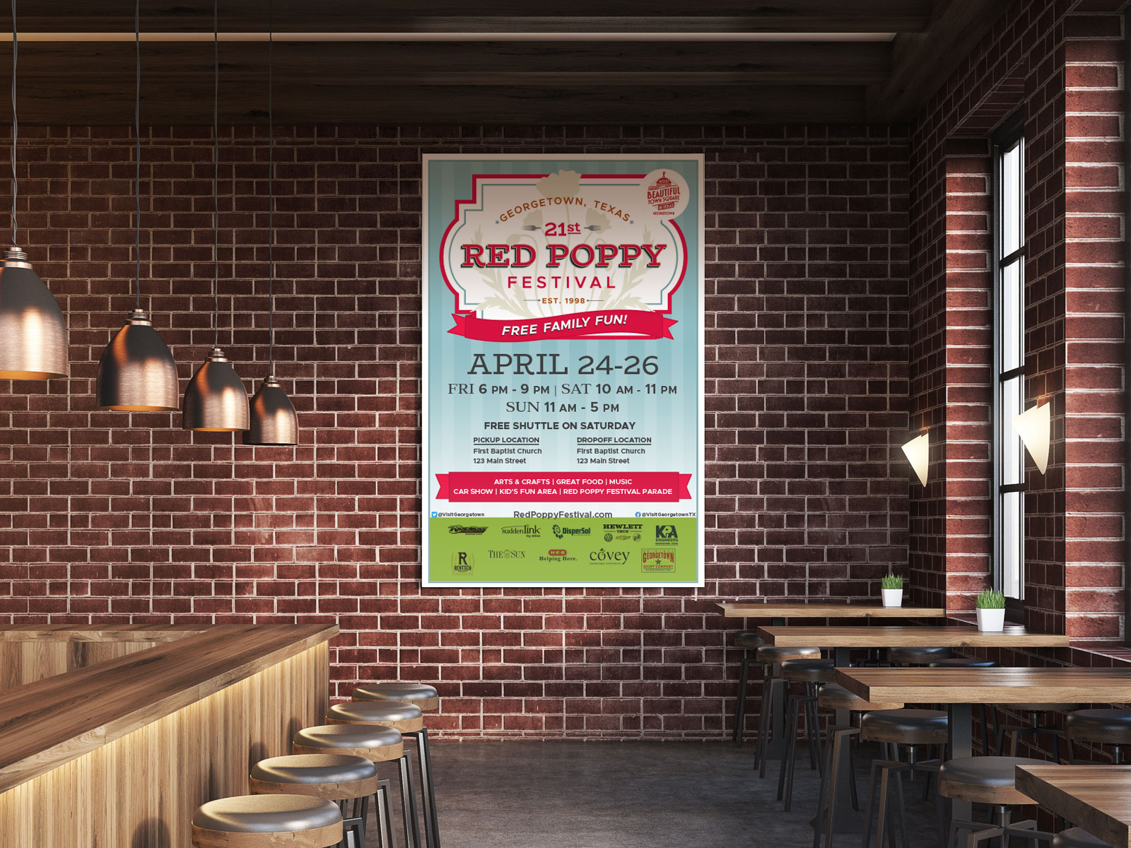 Georgetown Red Poppy Festival 2020 by Dara Chilton @ 7 Lucky Dogs ...