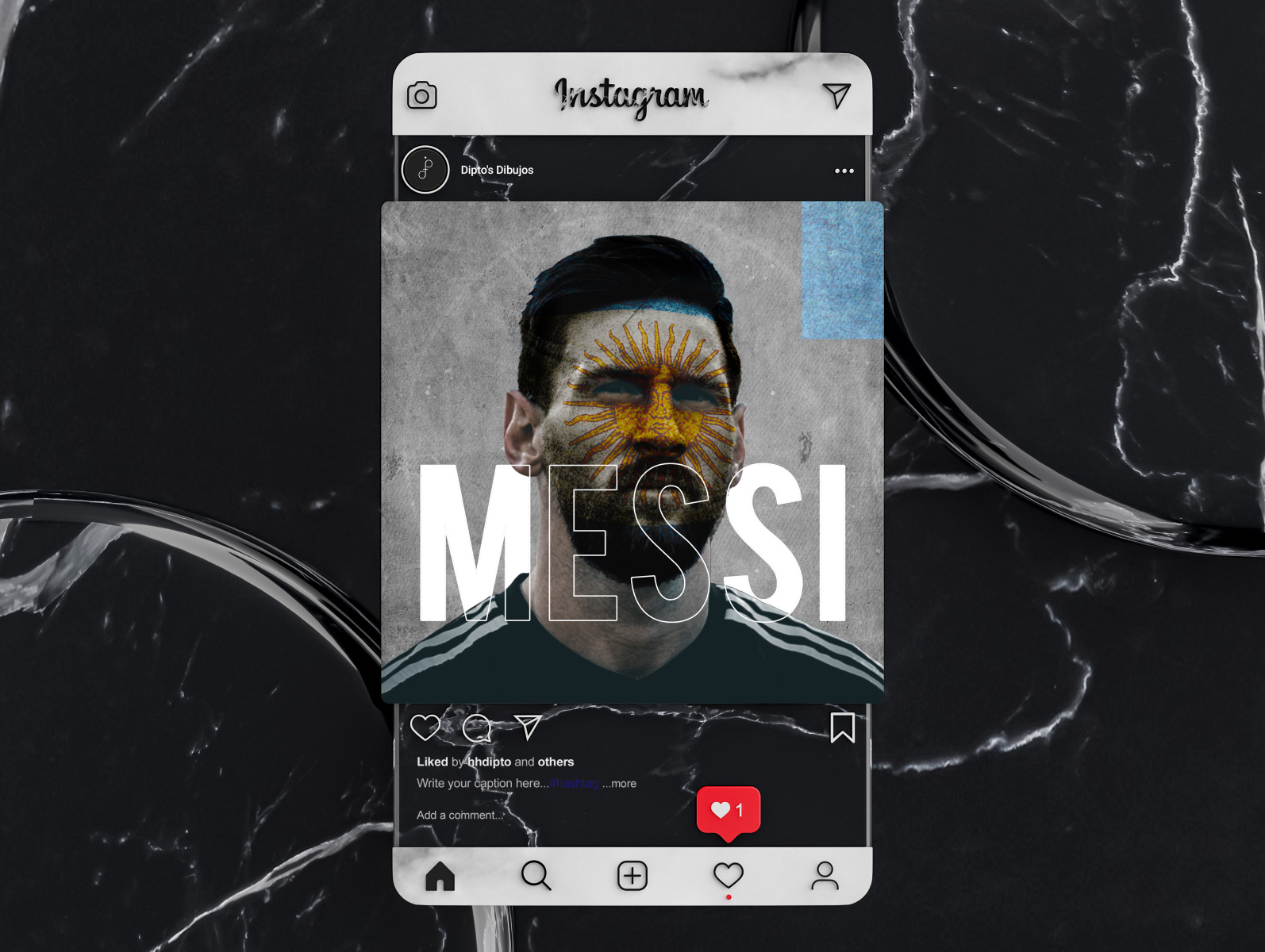 Sports Banner Collection (Messi) by MD. HASIBUL HASAN DIPTO on Dribbble