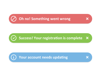 Message Bubbles by Ben Hartley on Dribbble