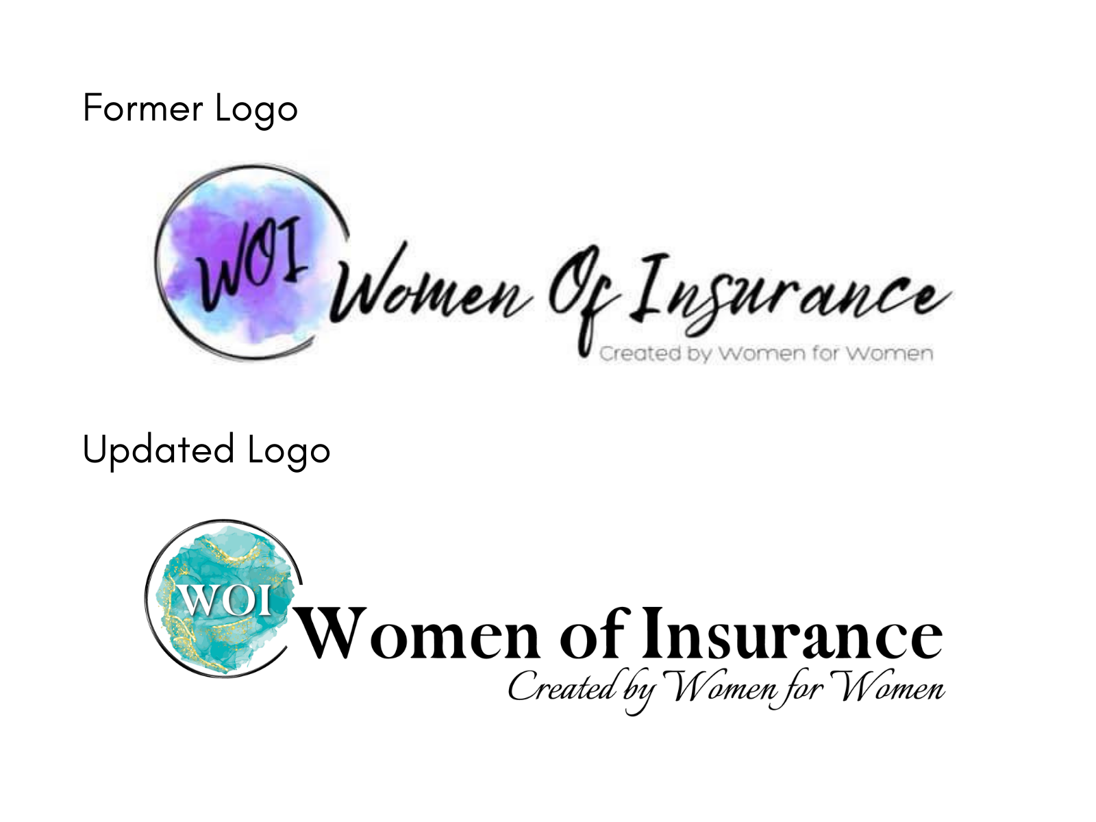 Women of Insurance - Logo Update by Kristen Ott on Dribbble