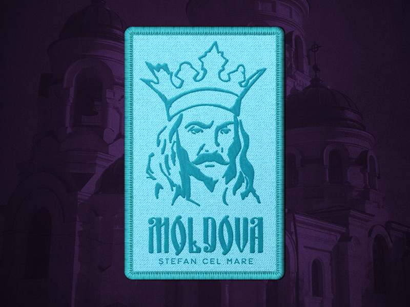 Moldova Travel Patch by Done By Saturday on Dribbble