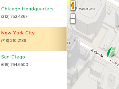 Fruition Custom Google Map by Alan Houser on Dribbble