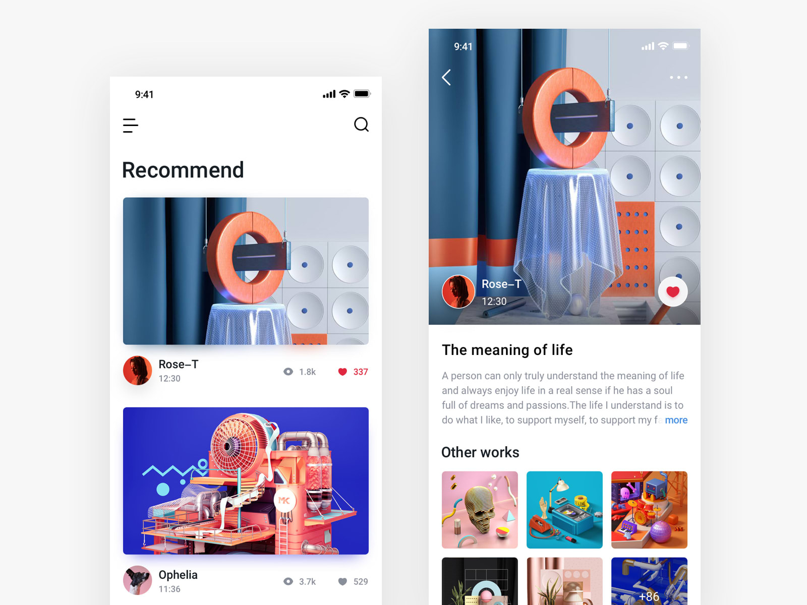 Unison app by Igor on Dribbble