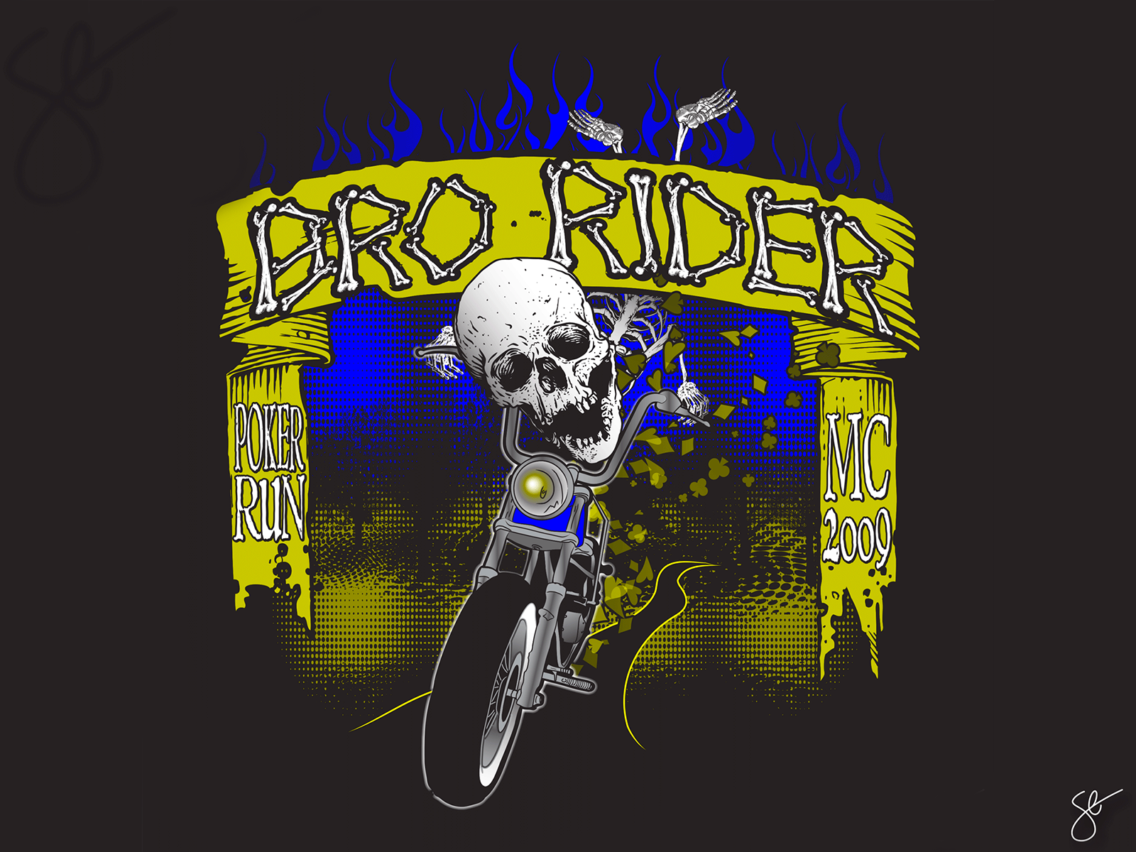 Bro Rider MC - Poker Run by Steven Elmore on Dribbble
