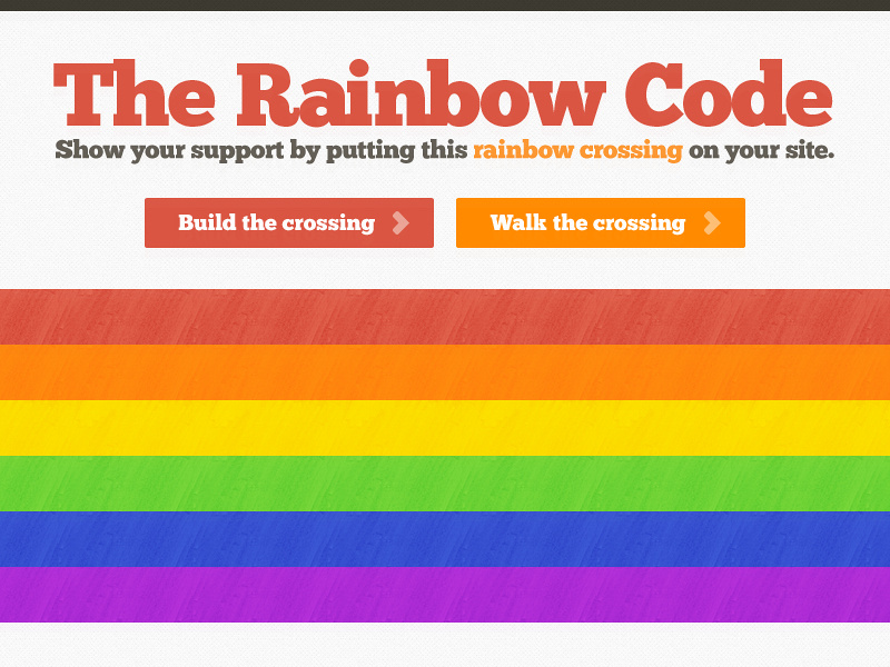 The Rainbow Code By Thomas Fitzpatrick On Dribbble