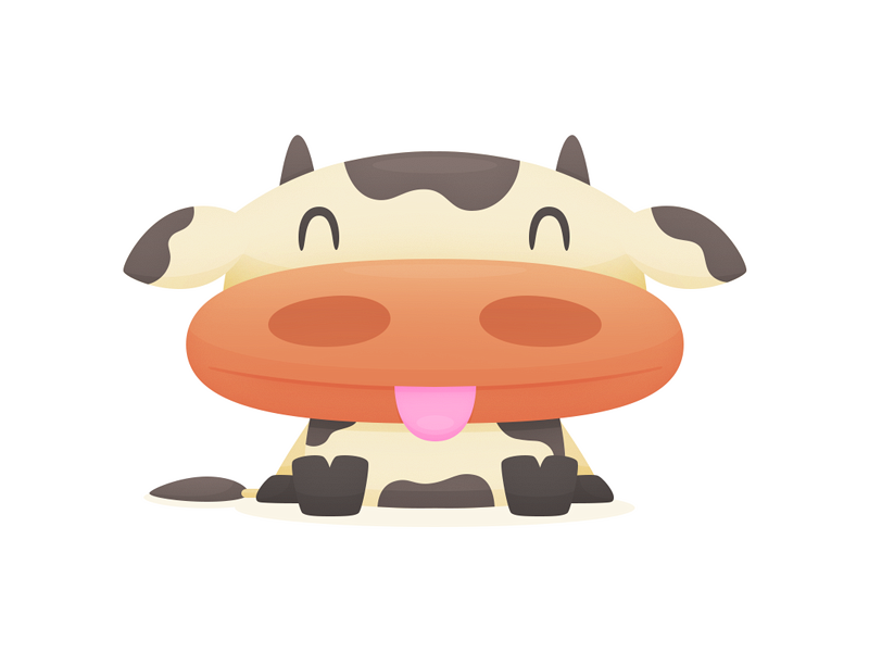 Moo Moo by Thomas Fitzpatrick on Dribbble