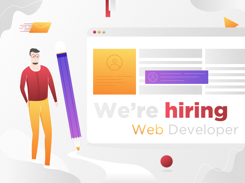 We Are Hiring 🤓 Web Developer 🔥 By Theo Pauliat For Nooky On Dribbble