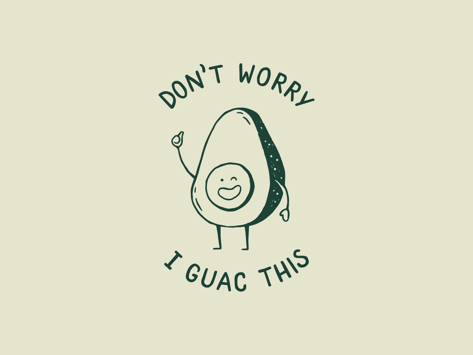 I guac this! by Flavia Mar on Dribbble