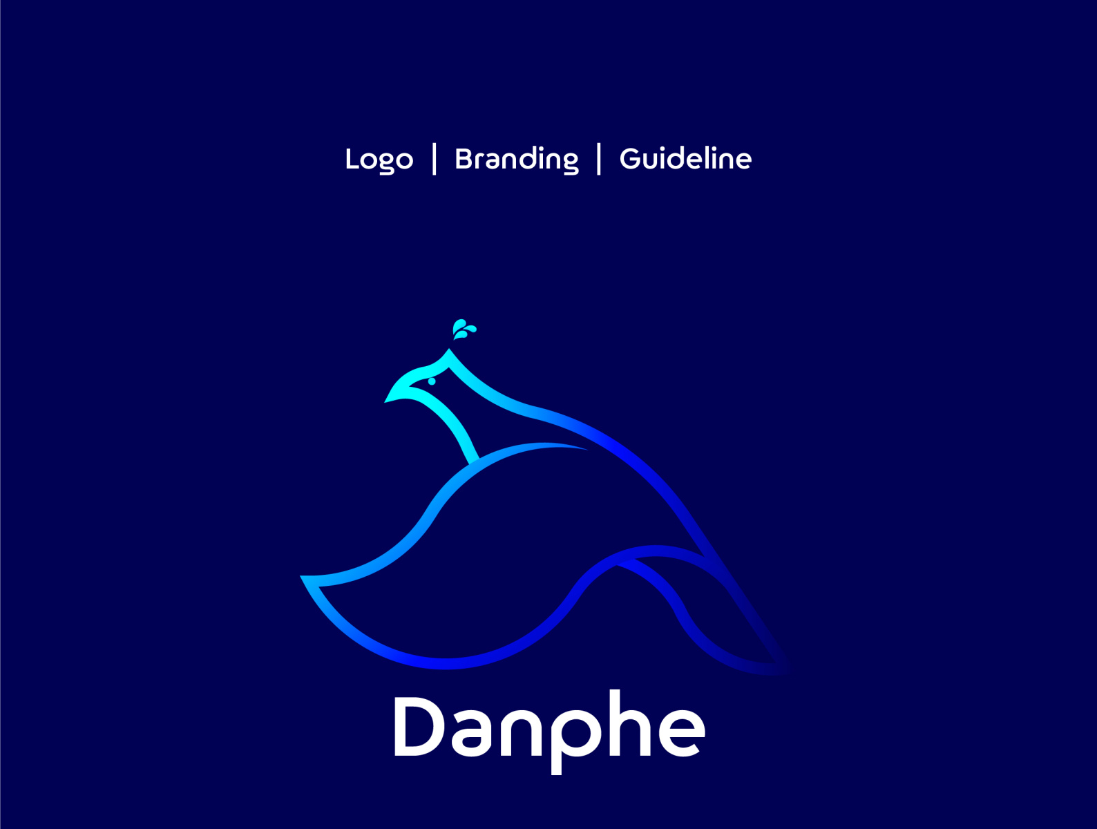 Danphe | Logo | Branding by Sandip Shrestha | Graphic Artist on Dribbble