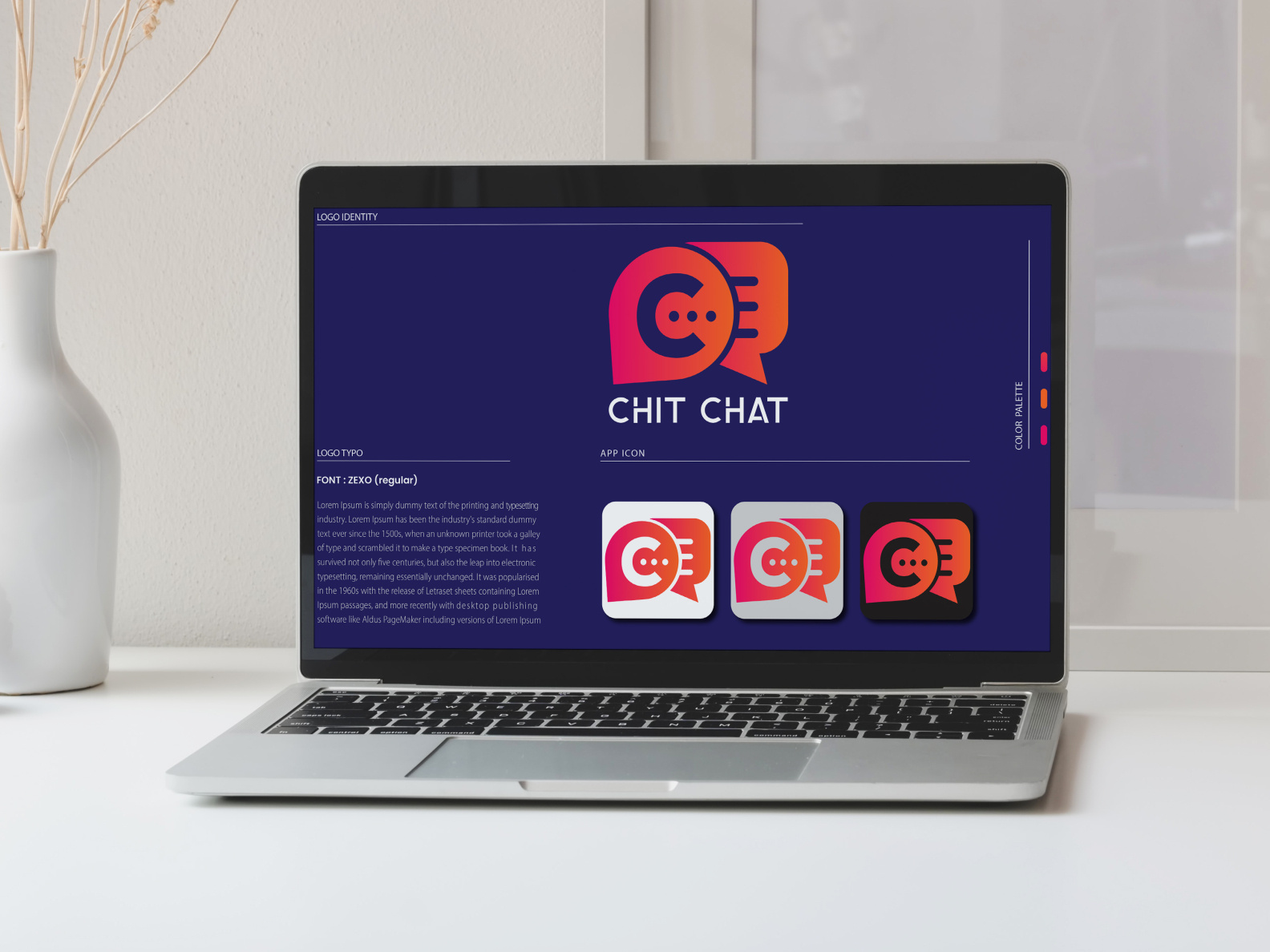 Chat Logo Design by M.H.Tahim on Dribbble