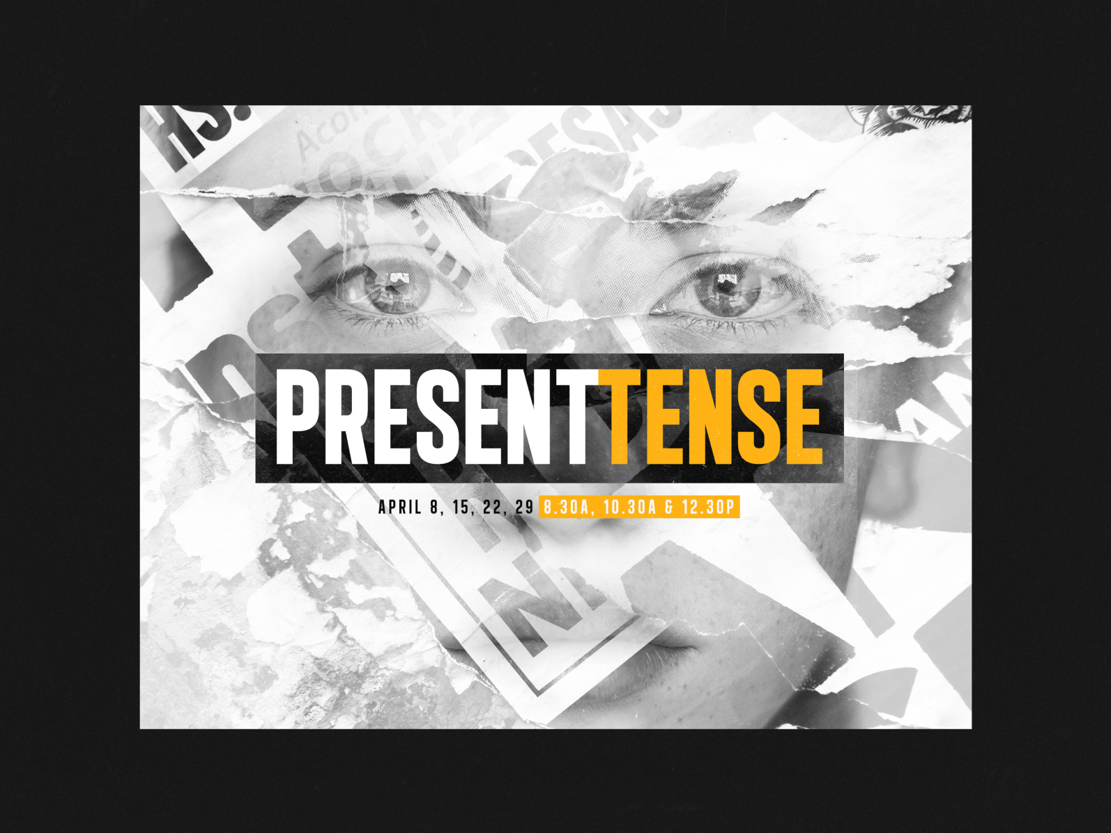PRESENT TENSE by Josh Garner on Dribbble