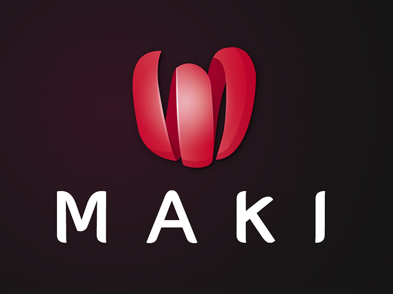 Maki logotype by Igor (sijen) Khlebov on Dribbble