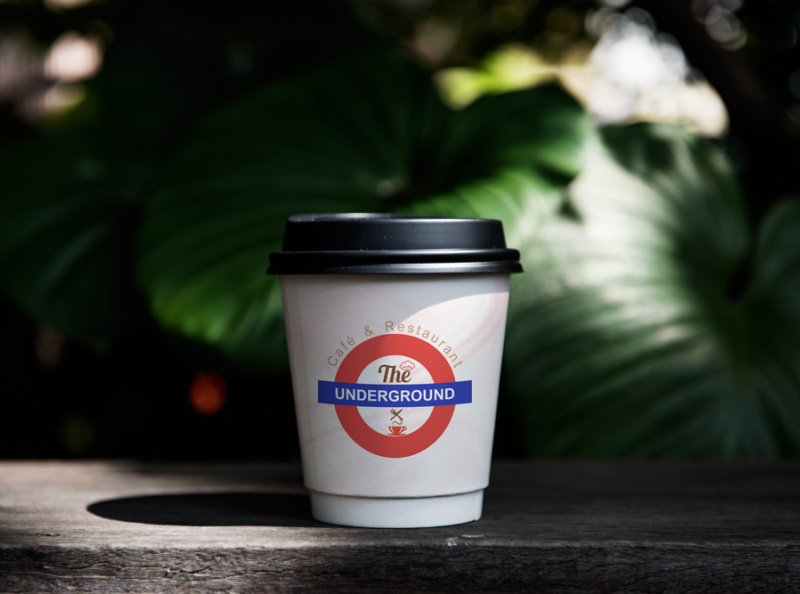 The Underground Cafe Logo by Akanksha Maurya on Dribbble