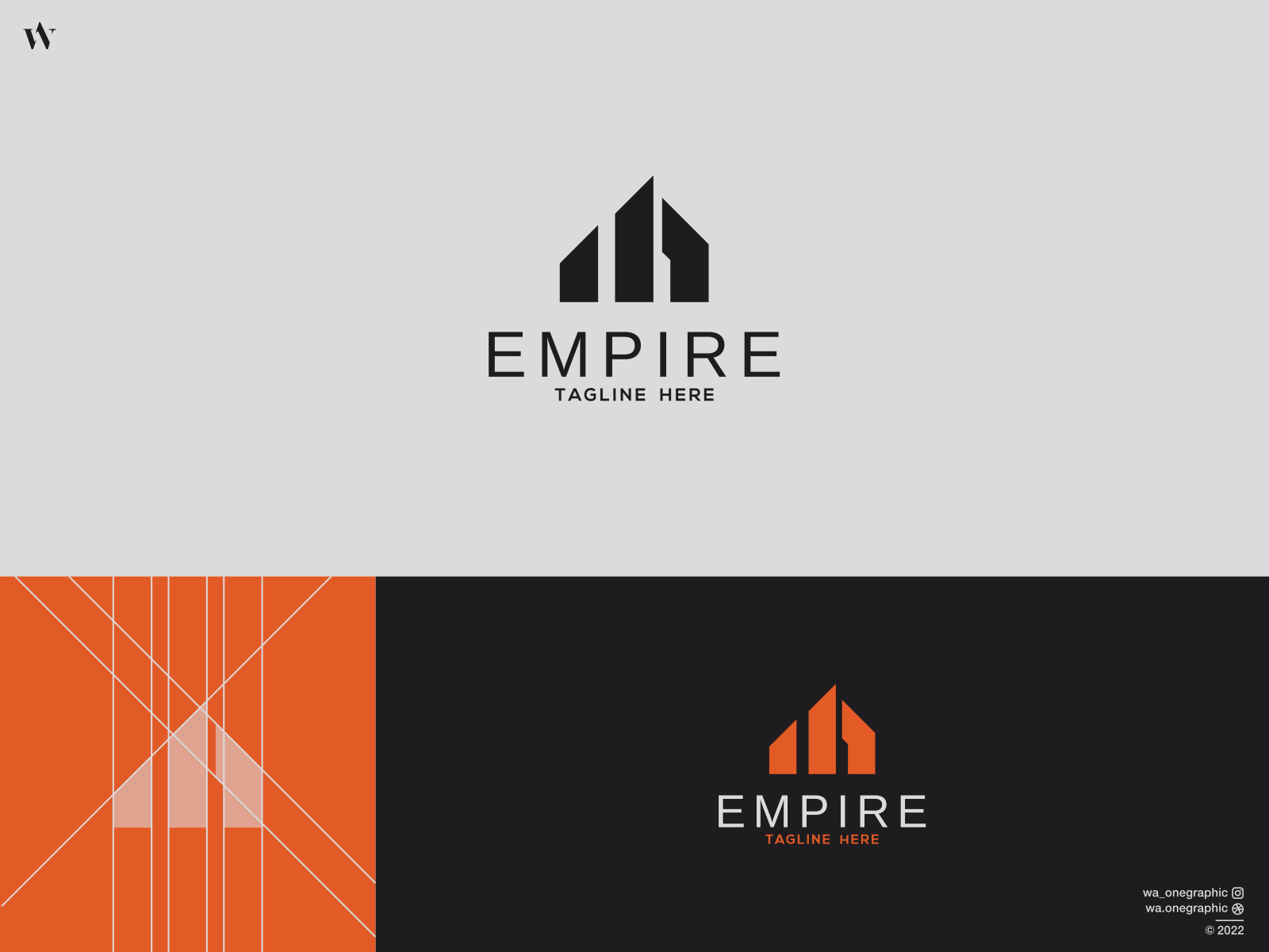 Empire Logo by wa.onegraphic on Dribbble