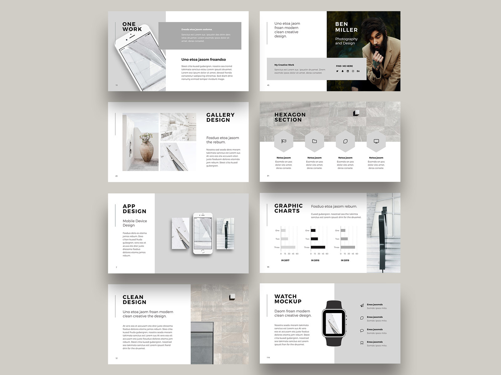 NORS - Modern Slides Template by Pixasquare on Dribbble