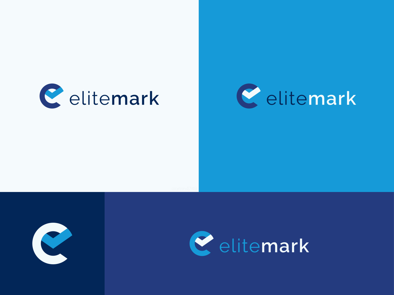 E letter elite mark logo design by Mohammad Al Amin on Dribbble