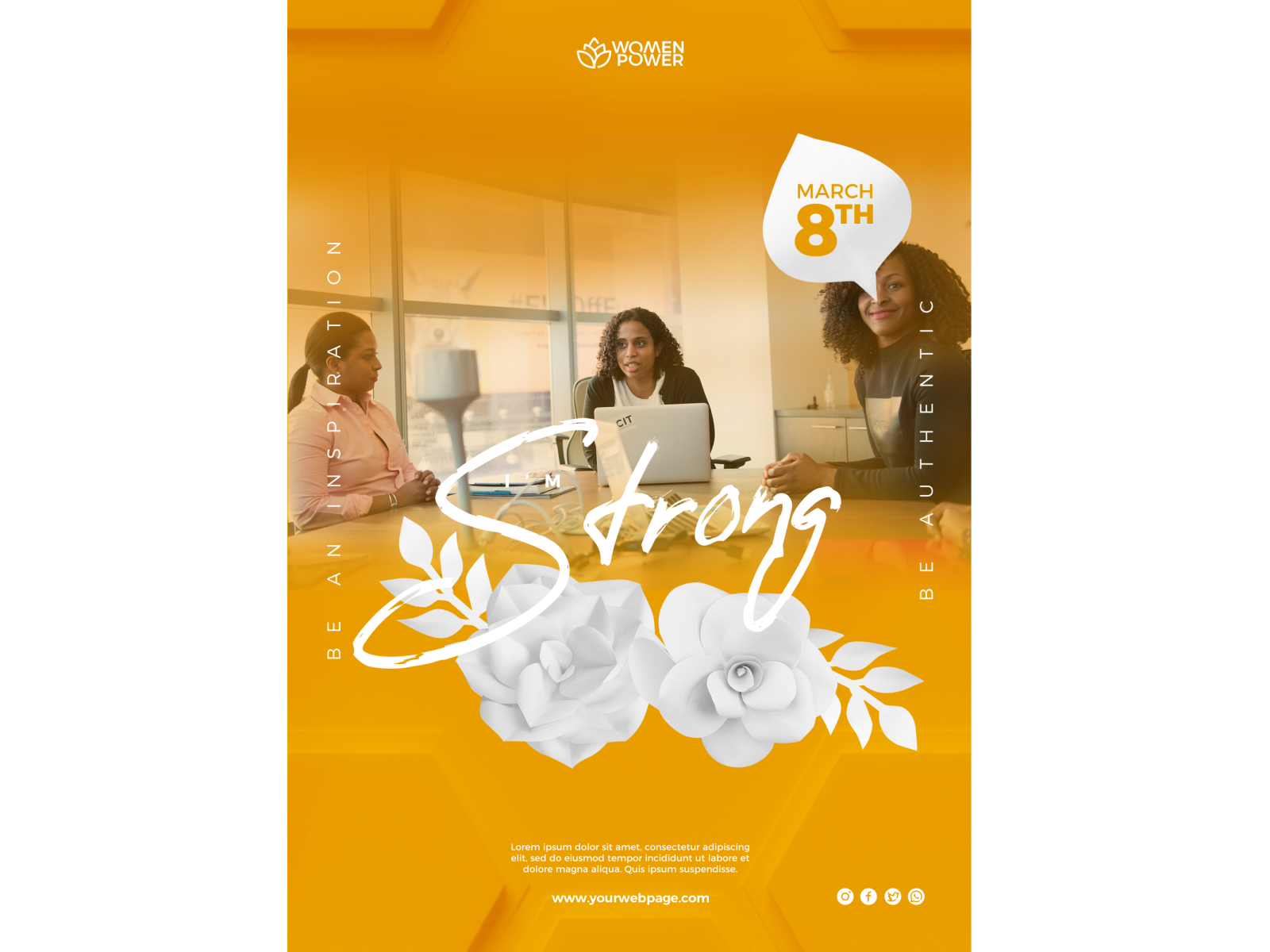 Poster by Genius Designs on Dribbble